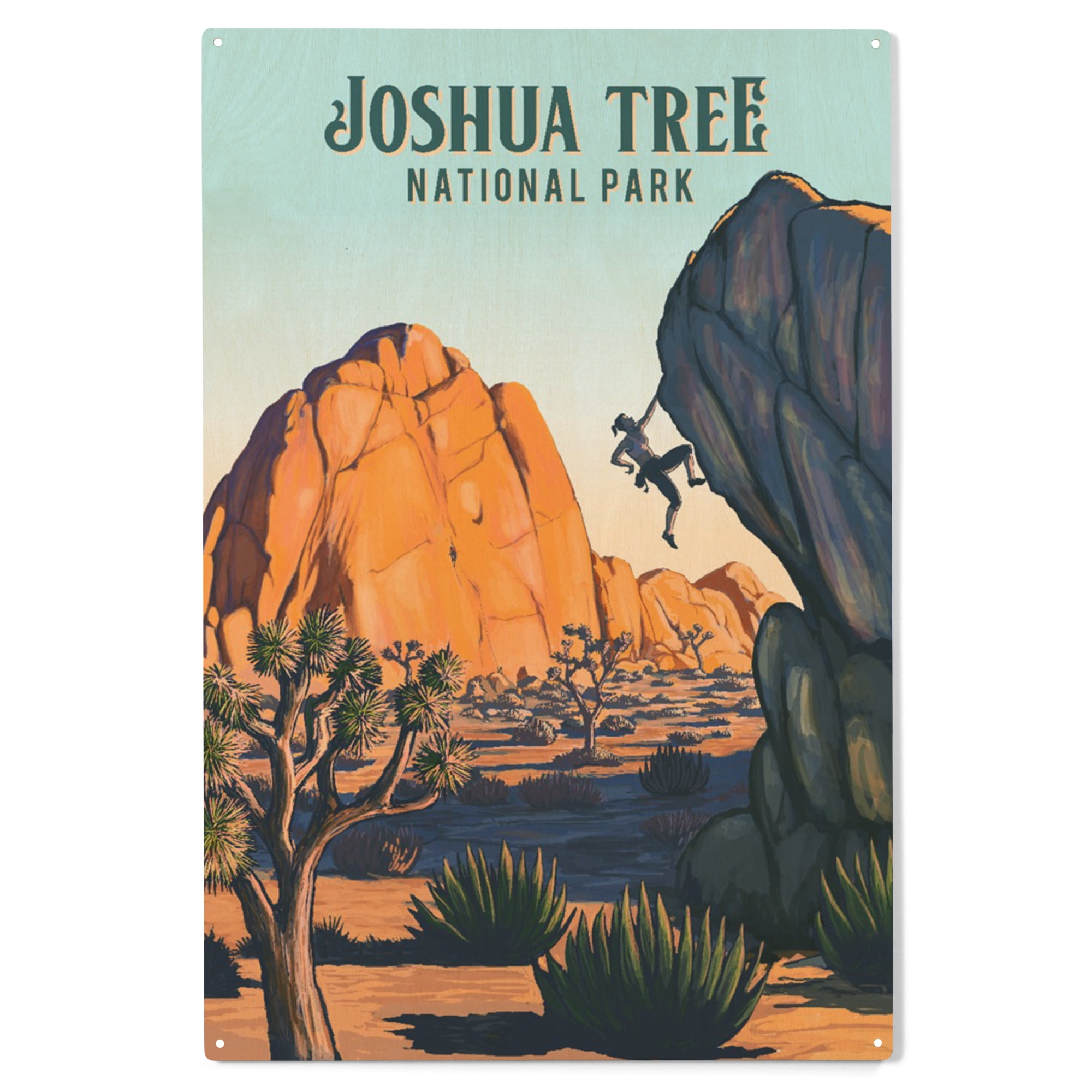 Joshua Tree National Park, California, Painterly National Park Series ...