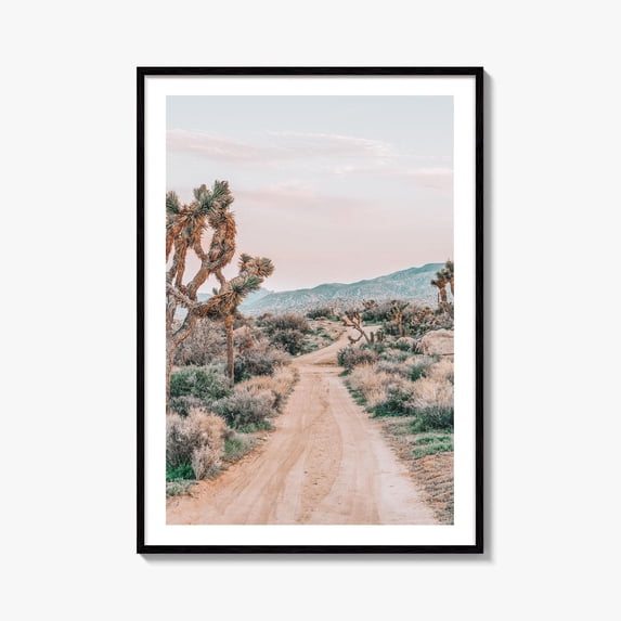 Joshua Tree National Park Fine Art Photo Poster, Pioneertown Mountains ...