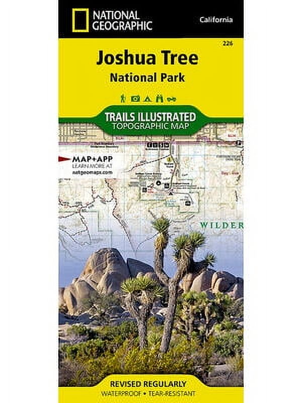 Joshua Tree National Park Map - Walmart.com