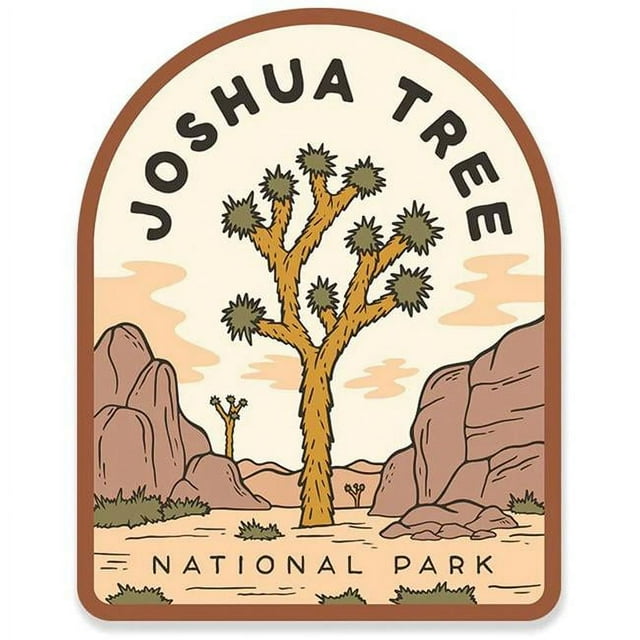 Joshua Tree National Park Sticker - Walmart.com