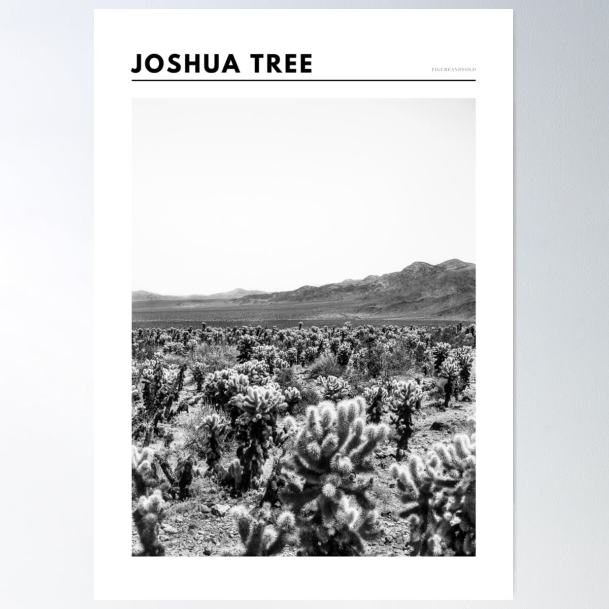 Joshua Tree Poster Wall Art, Modern Wall Decor For Living Room Bedroom ...