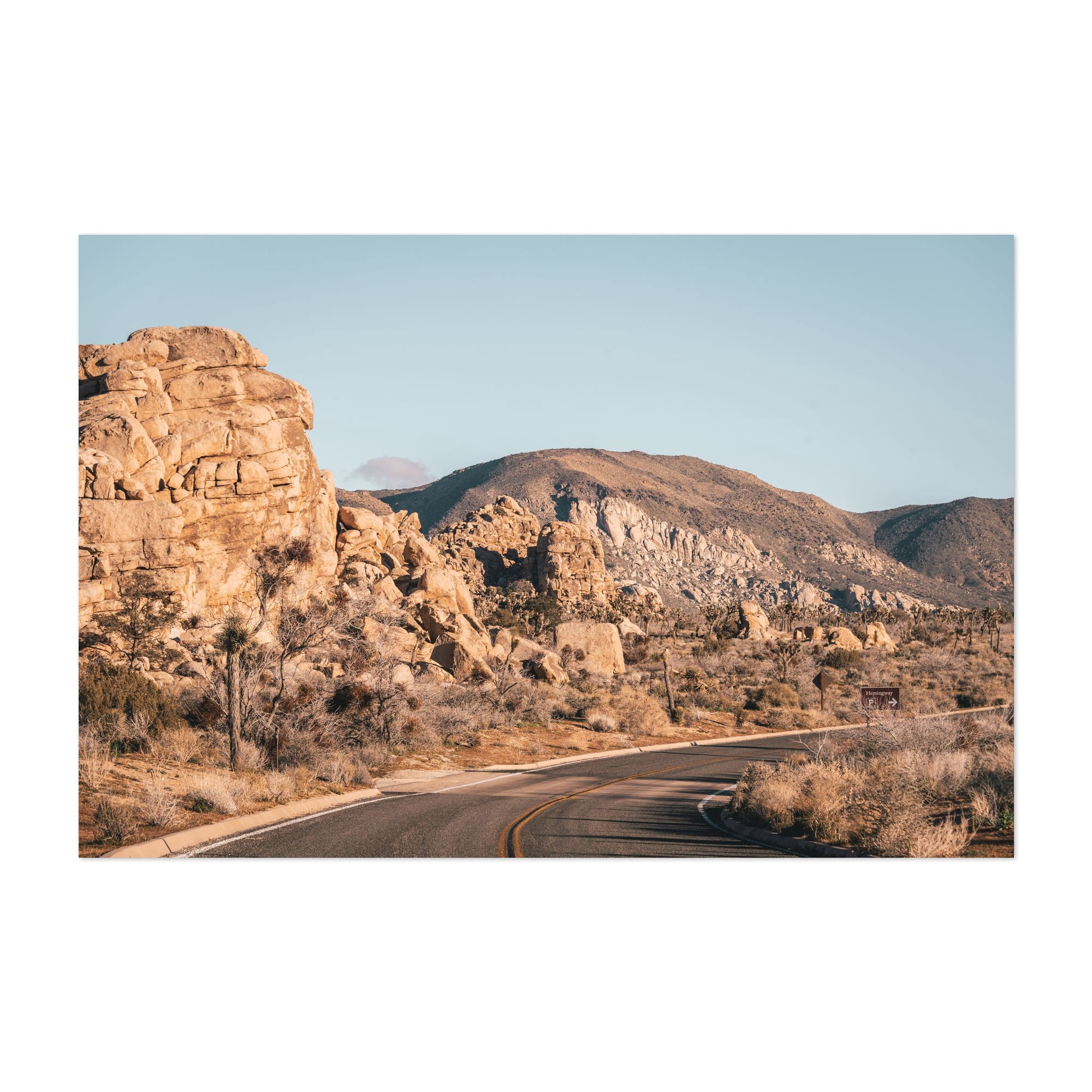 Joshua Tree Road 06 - Joshua Tree California Photography Desert ...