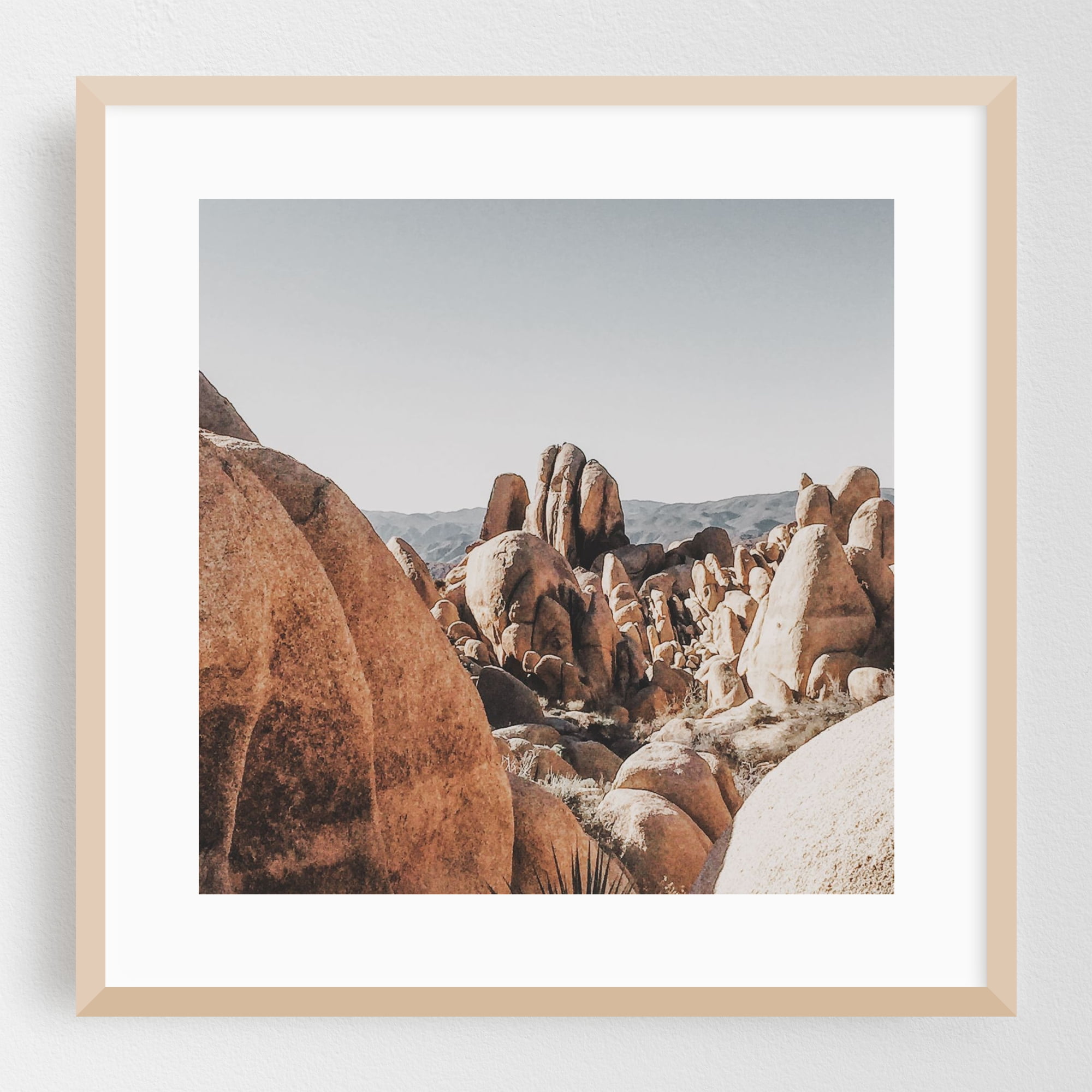 Joshua Tree Rock Formation - Joshua Tree California Photography Desert ...