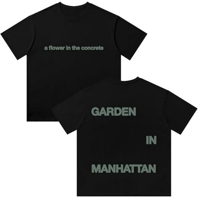 Josiah Queen Garden in Manhattan T-Shirt Crewneck Cotton Tee Women Men Casual Short Sleeve ...