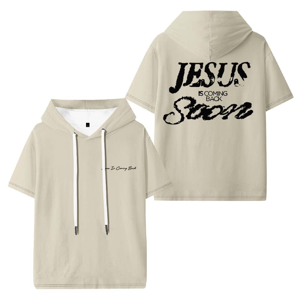 Josiah Queen Jesus Is Coming Back Soon Merch Hooded T-Shirts Casual ...