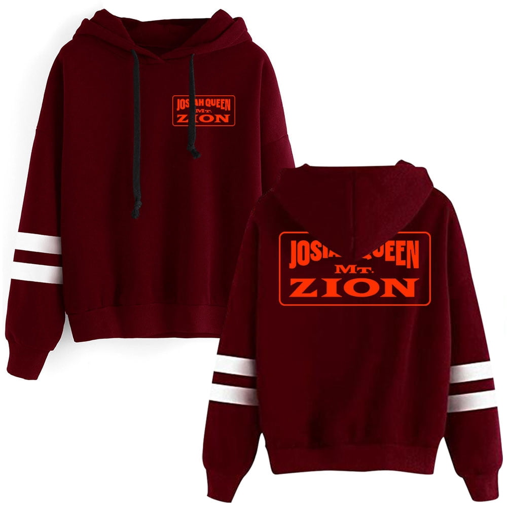 Josiah Queen Merch Mt Zion Pullover Hoodie Long Sleeve Pocketless ...