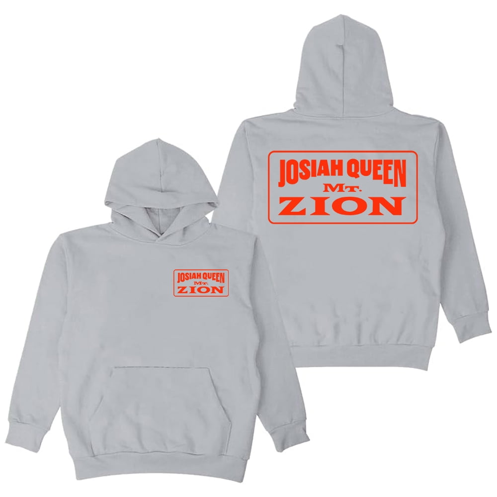 Josiah Queen Mt Zion Merch Hoodie Long Sleeve Streetwear Women Men ...