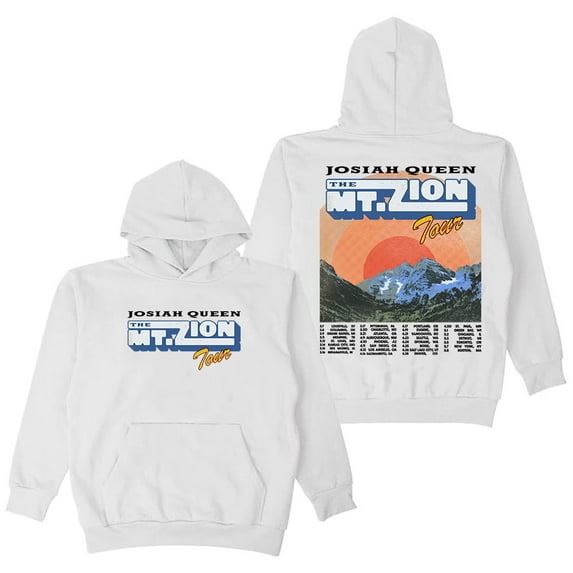 Josiah Queen The Mt Zion Tour 2026 Hoodie Long Sleeve Streetwear Women ...