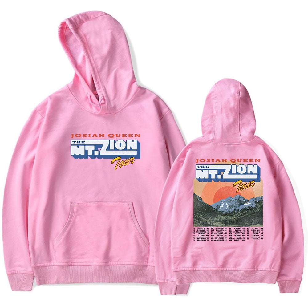 Josiah Queen The Mt. Zion Tour Hoodie Women Men Long Sleeve Sweatshirt ...
