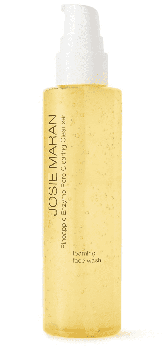 Josie Maran Pineapple Enzyme Foaming Cleanser - Gentle Face Wash & Pore ...