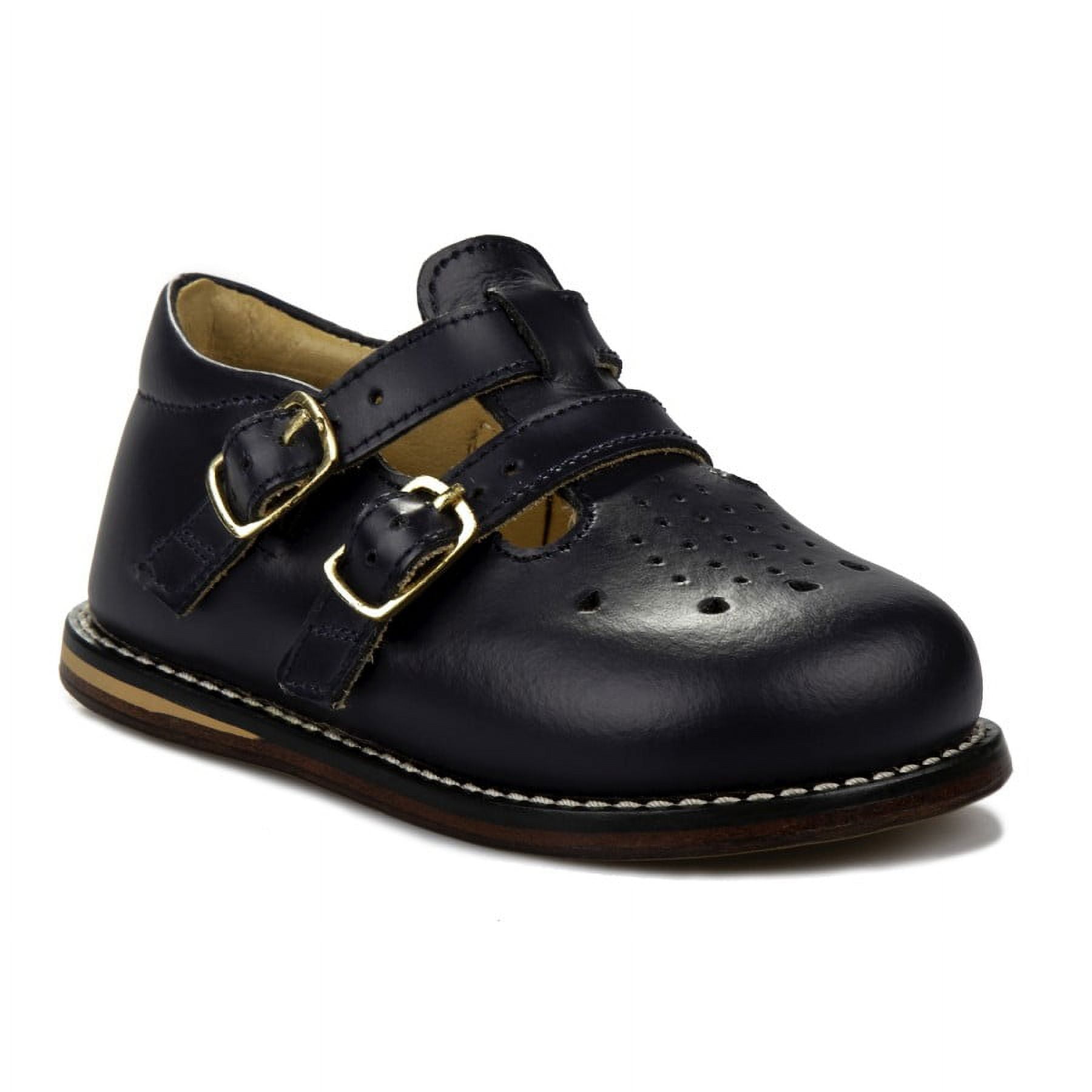 Josmo Wide Width Toddler Walking Shoes - Navy - Walmart.com
