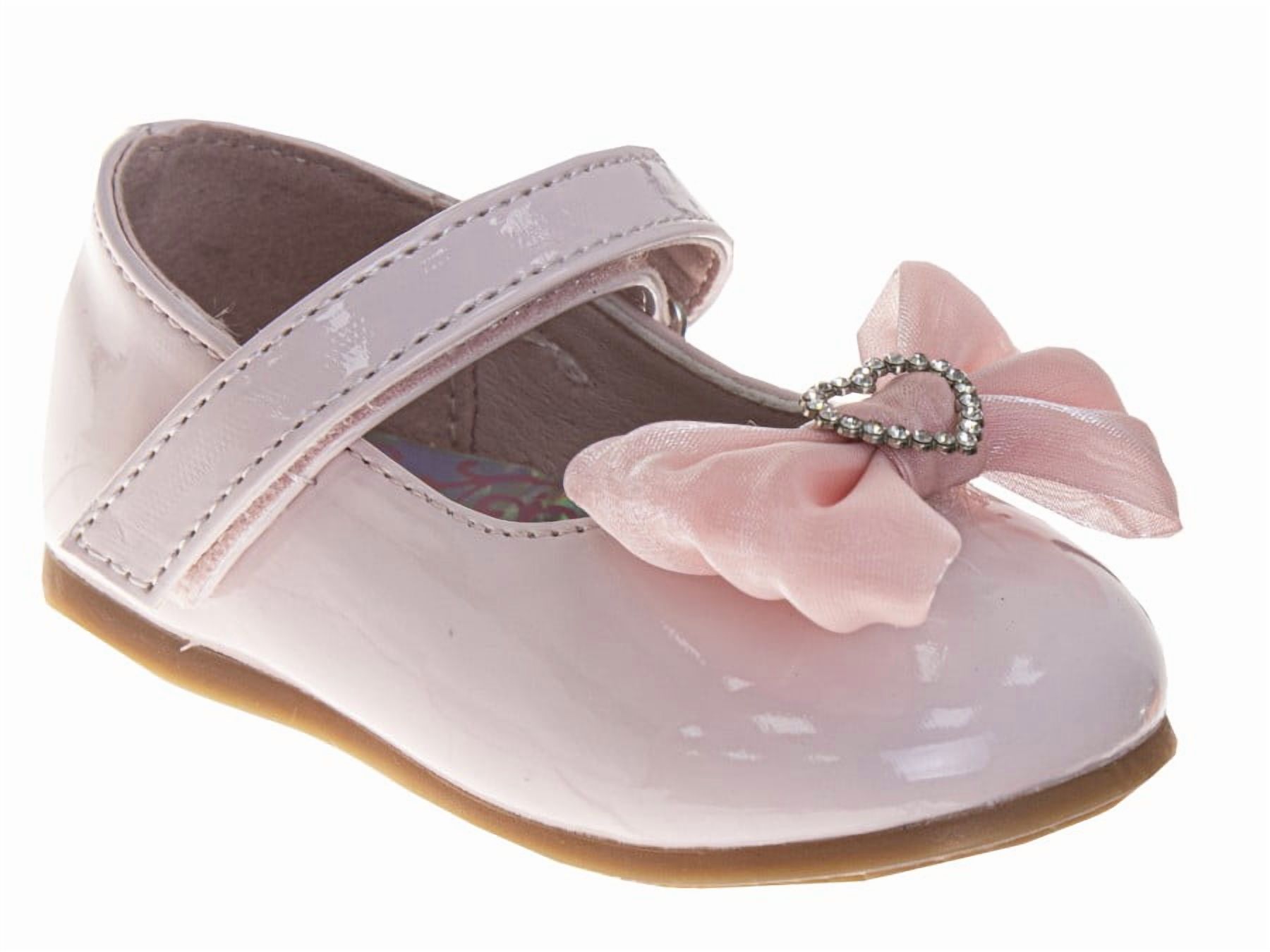 Josmo Dress Shoes Girls - Patent Finish Glossy Formal Special Occasion ...