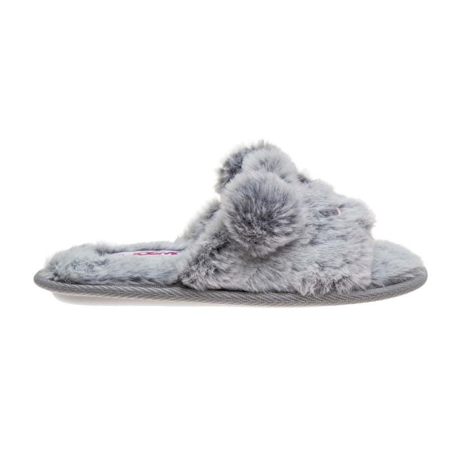 Josmo Little Kids Girls Slippers - Grey , 10 - Walmart.com