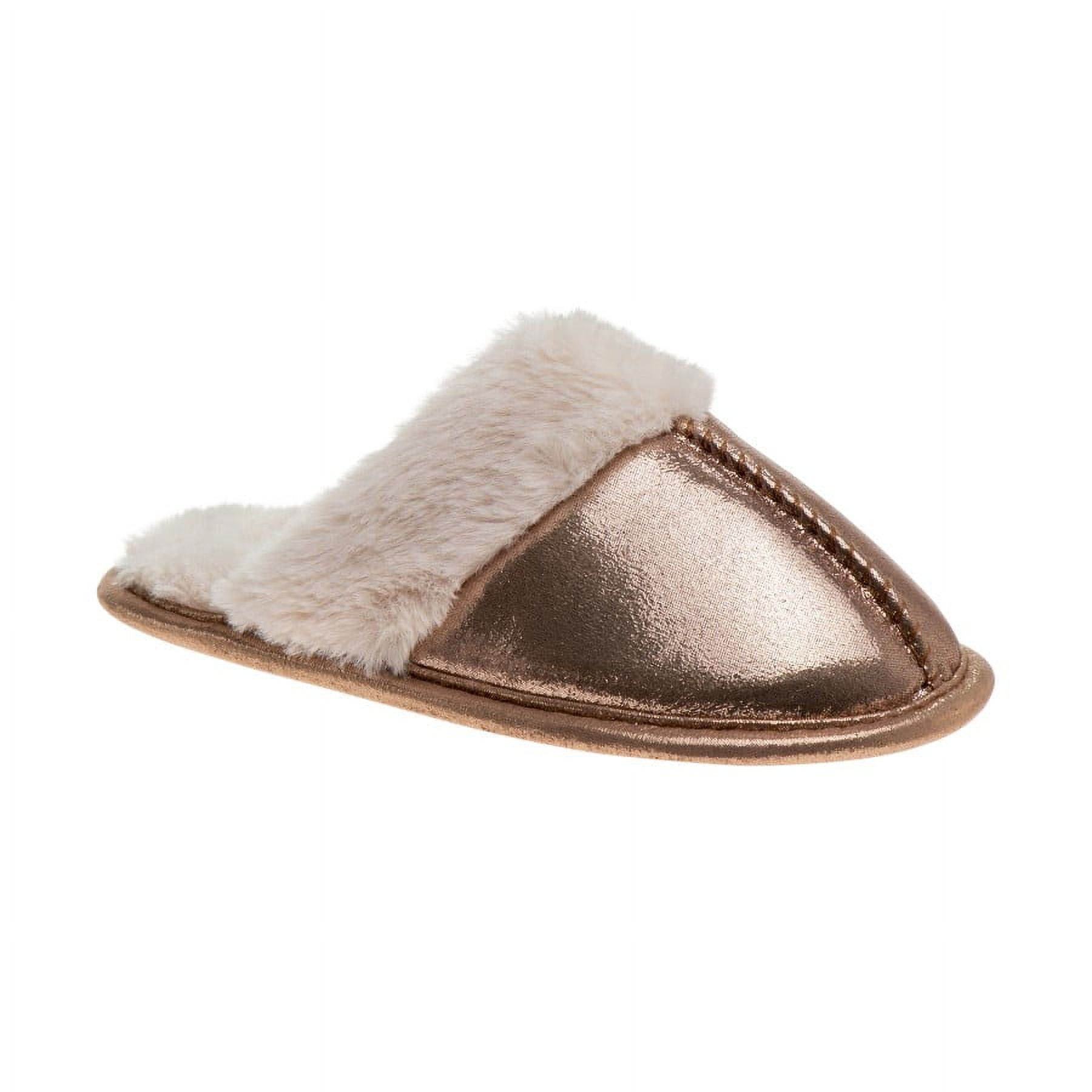 Josmo Little Kids Girls Slippers - Rose Gold Shimmer , 11 - Walmart.com