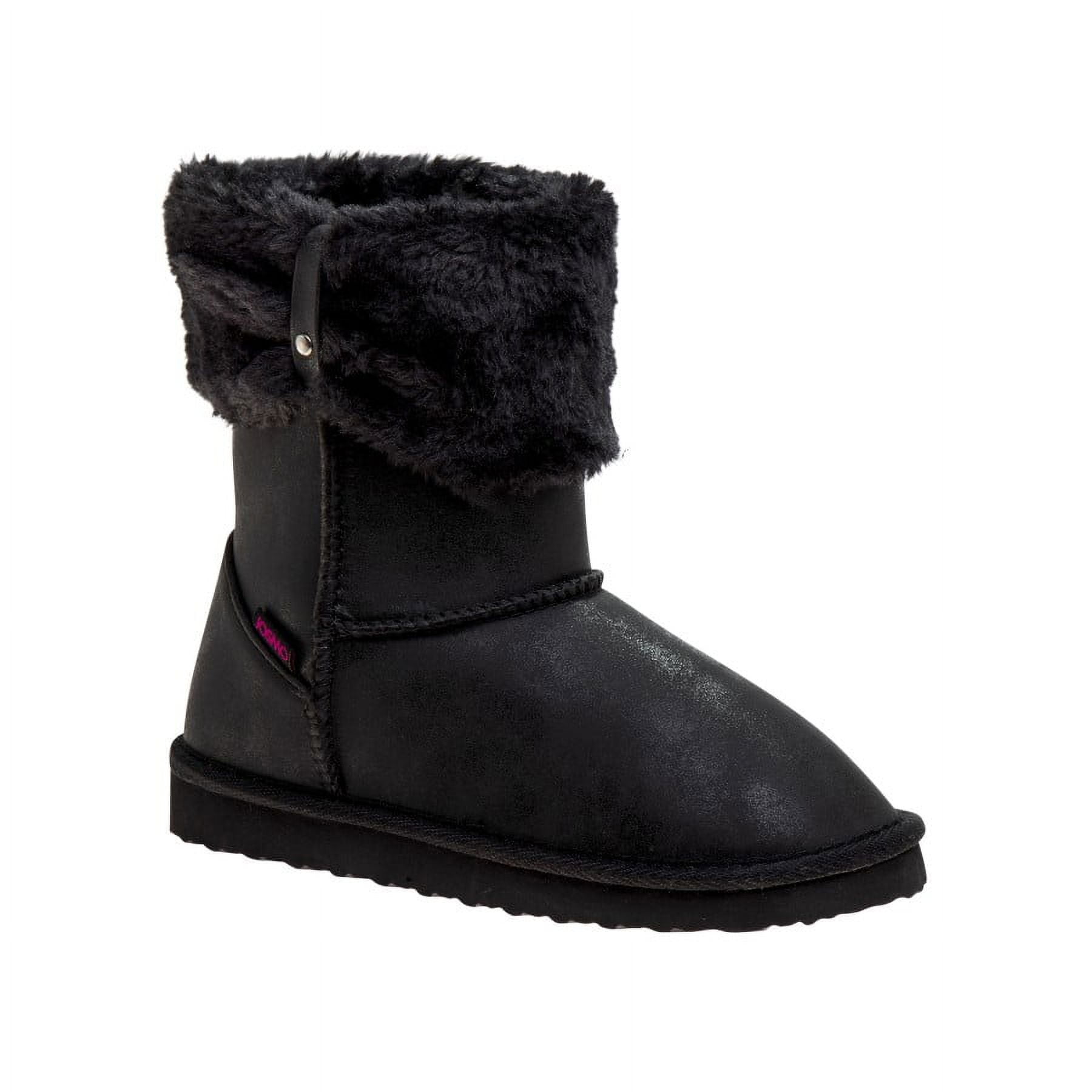 Josmo Little Kids Girls Winter Boots - Black/Shimmer, 3 - Walmart.com