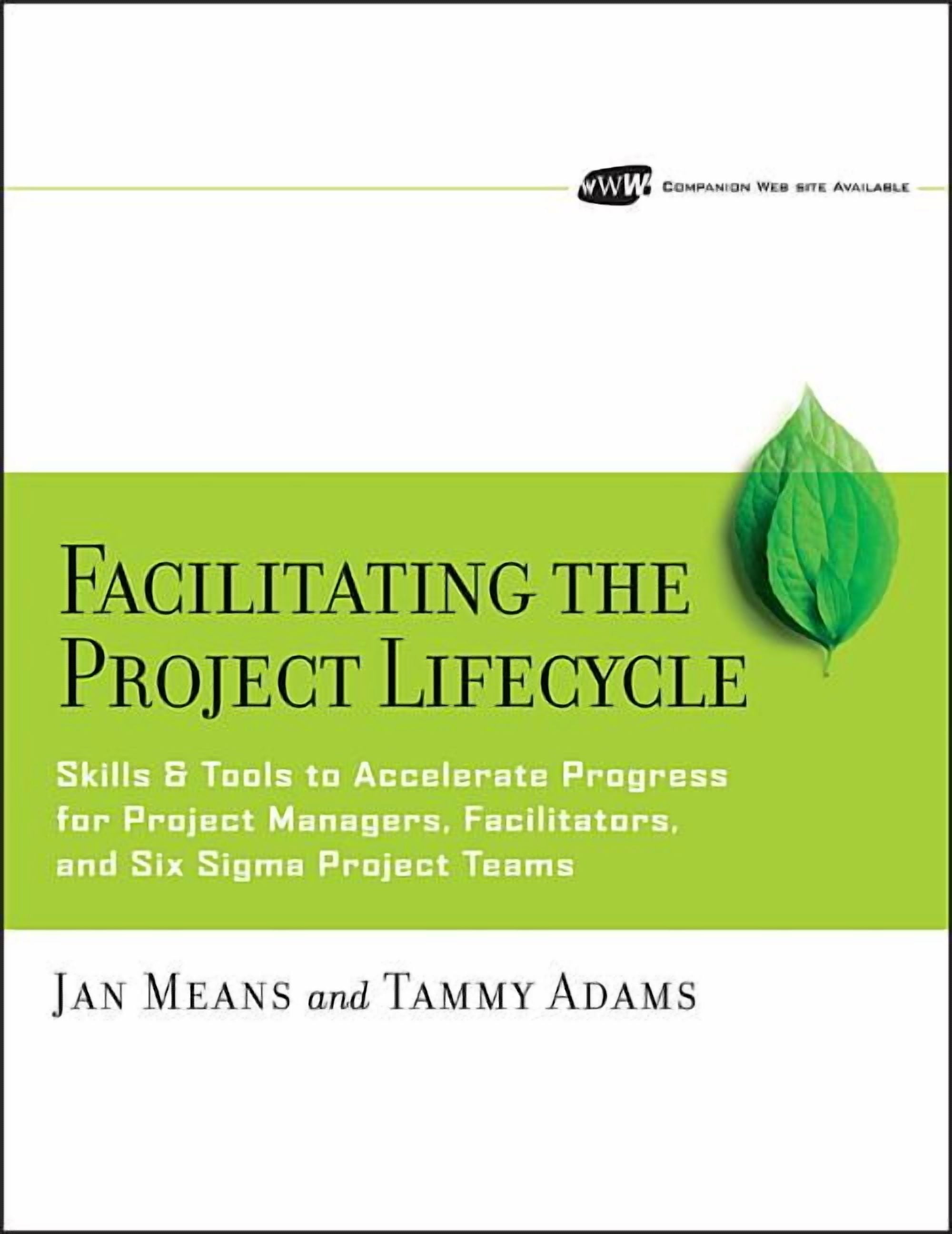 Jossey-Bass Business & Management Facilitating the Project Lifecycle ...