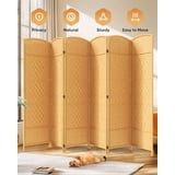 Jostyle 6ft Tall Extra Wide Freestanding Room Divider, Indoor Privacy ...