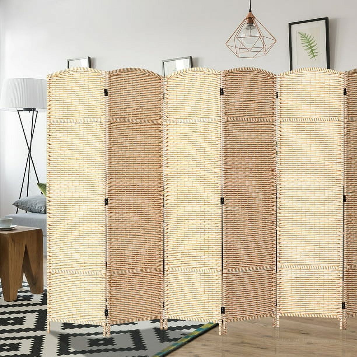 Jostyle Room Divider 6ft. Tall Extra Wide Extra Wide Privacy Screen ...