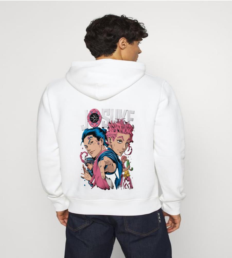 Josuke Inspired HOODIE – Unique Design for Fans of the Iconic Manga and ...