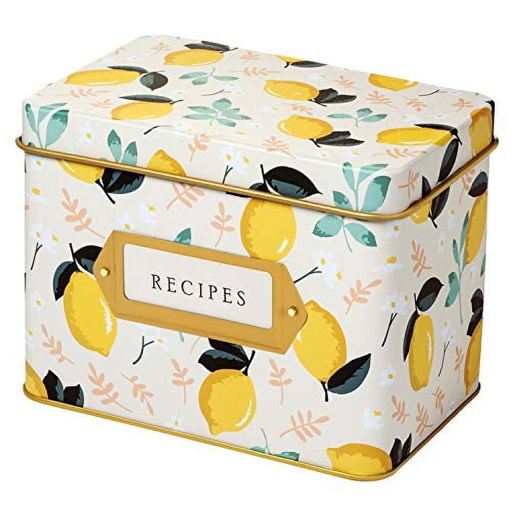 Jot & Mark Recipe Card Complete Gift Box | Decorative Tin Box, Recipe ...