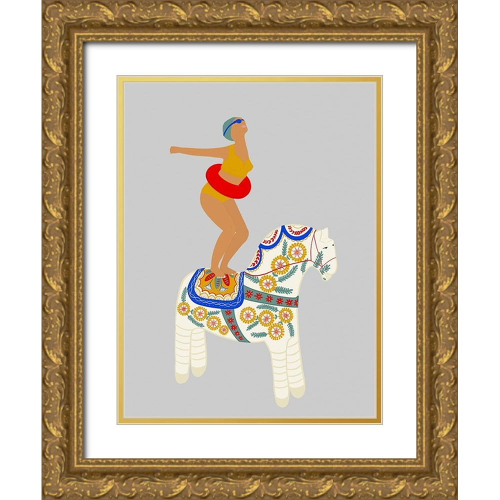 Jotadejai 19x24 Gold Ornate Wood Framed with Double Matting Museum Art ...