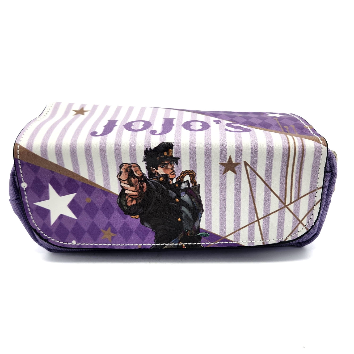 Jotaro Kujo Style A - Jojo's Bizarre Adventure 7x4" Clutch Pencil Bag ...