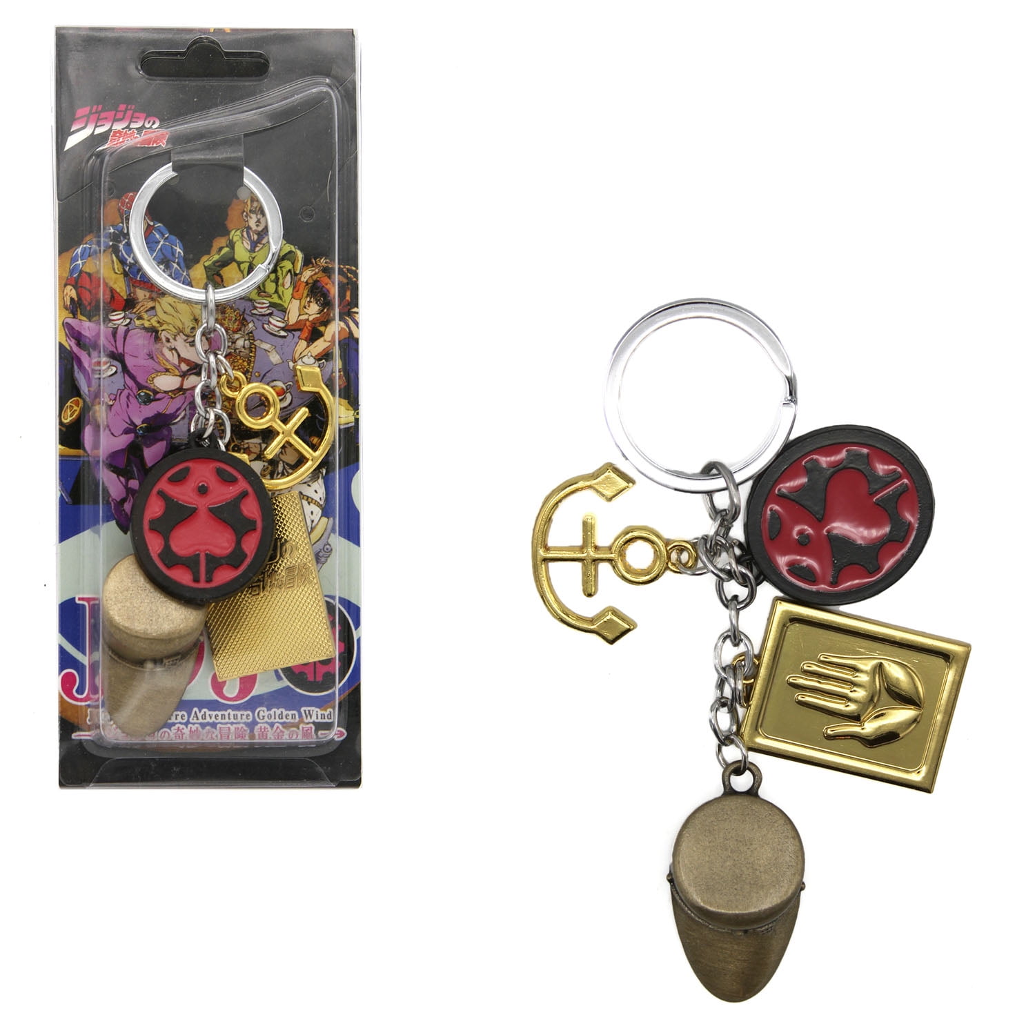 Jotaro's Hat & Accessories - Jojo's Bizarre Adventure 1" Keychain 4 pc ...