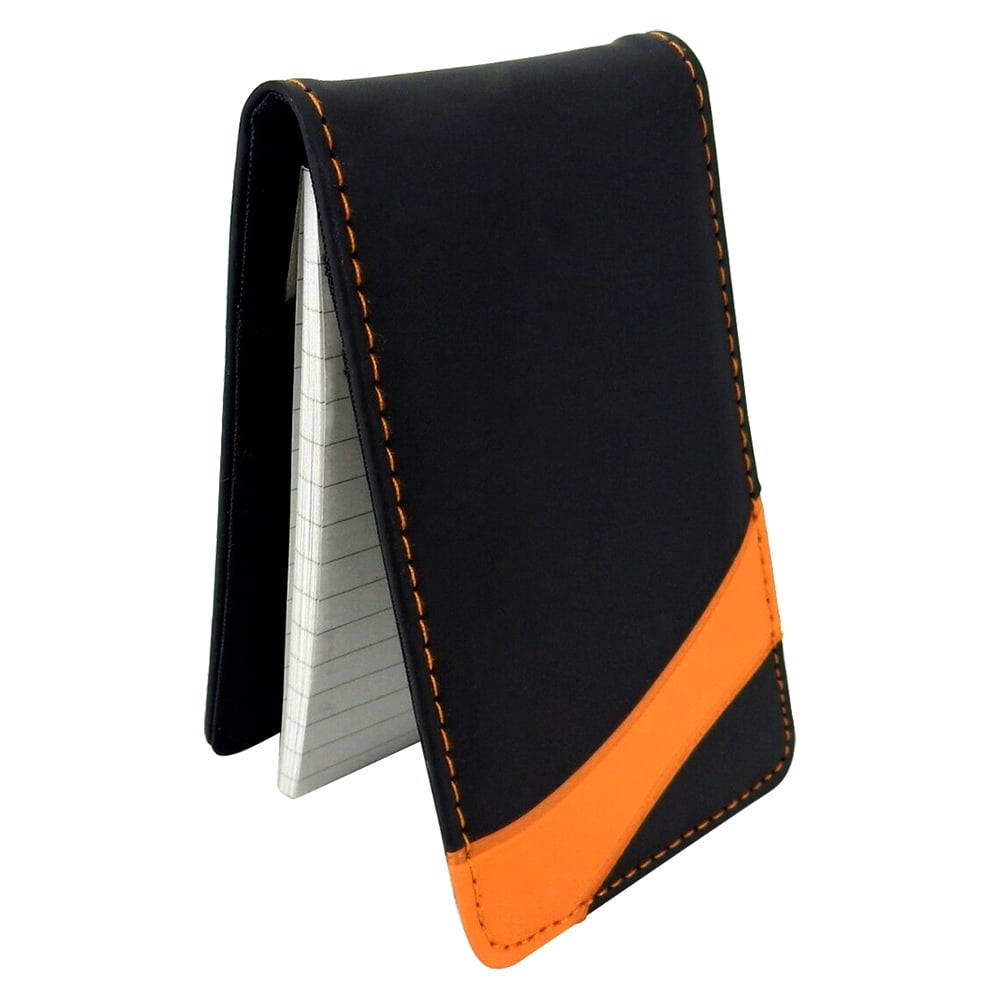 Jotter Note Pad with Card Pocket - Mini Business Memo Pad Holder ...