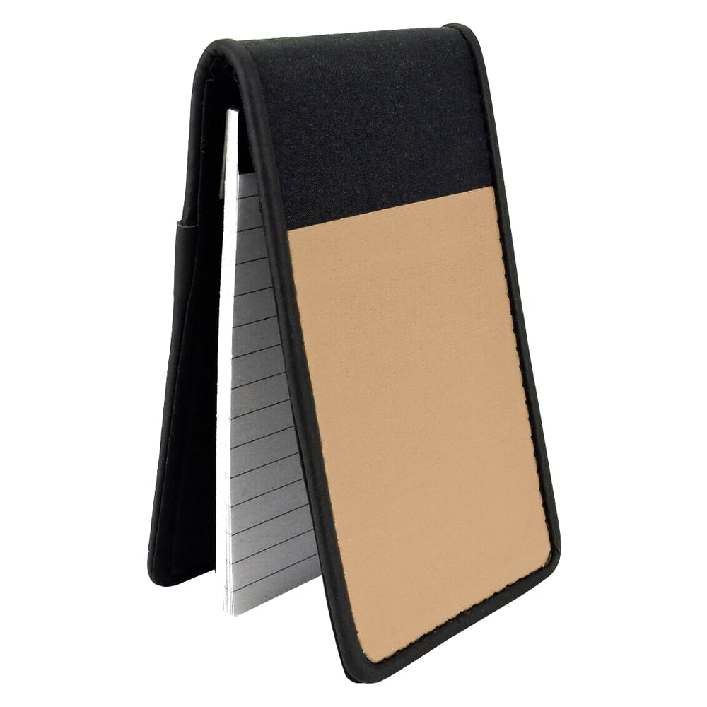 Jotter Note Pad with Card Pocket - Mini Business Memo Pad Holder ...