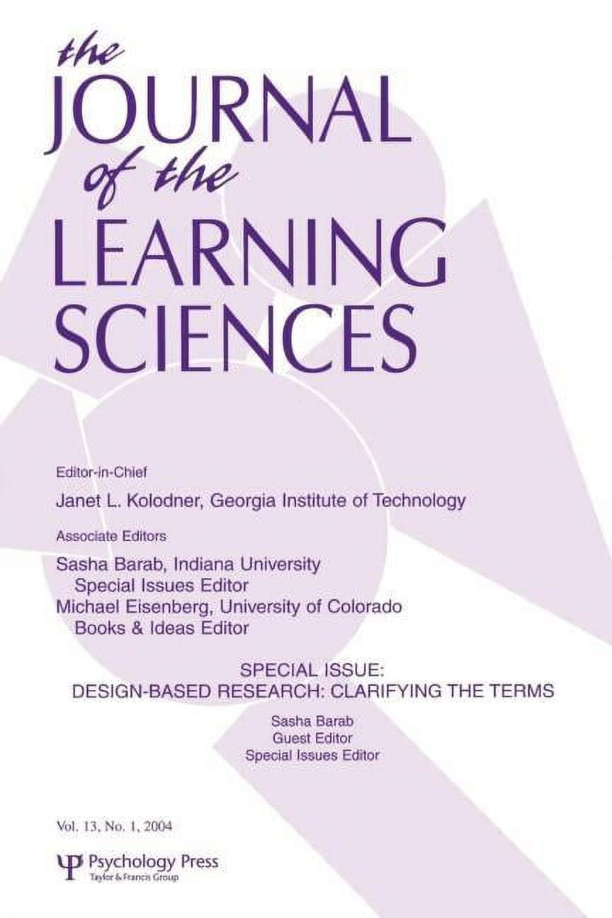 Journal of the Learning Sciences Design-Based Research: Clarifying the ...