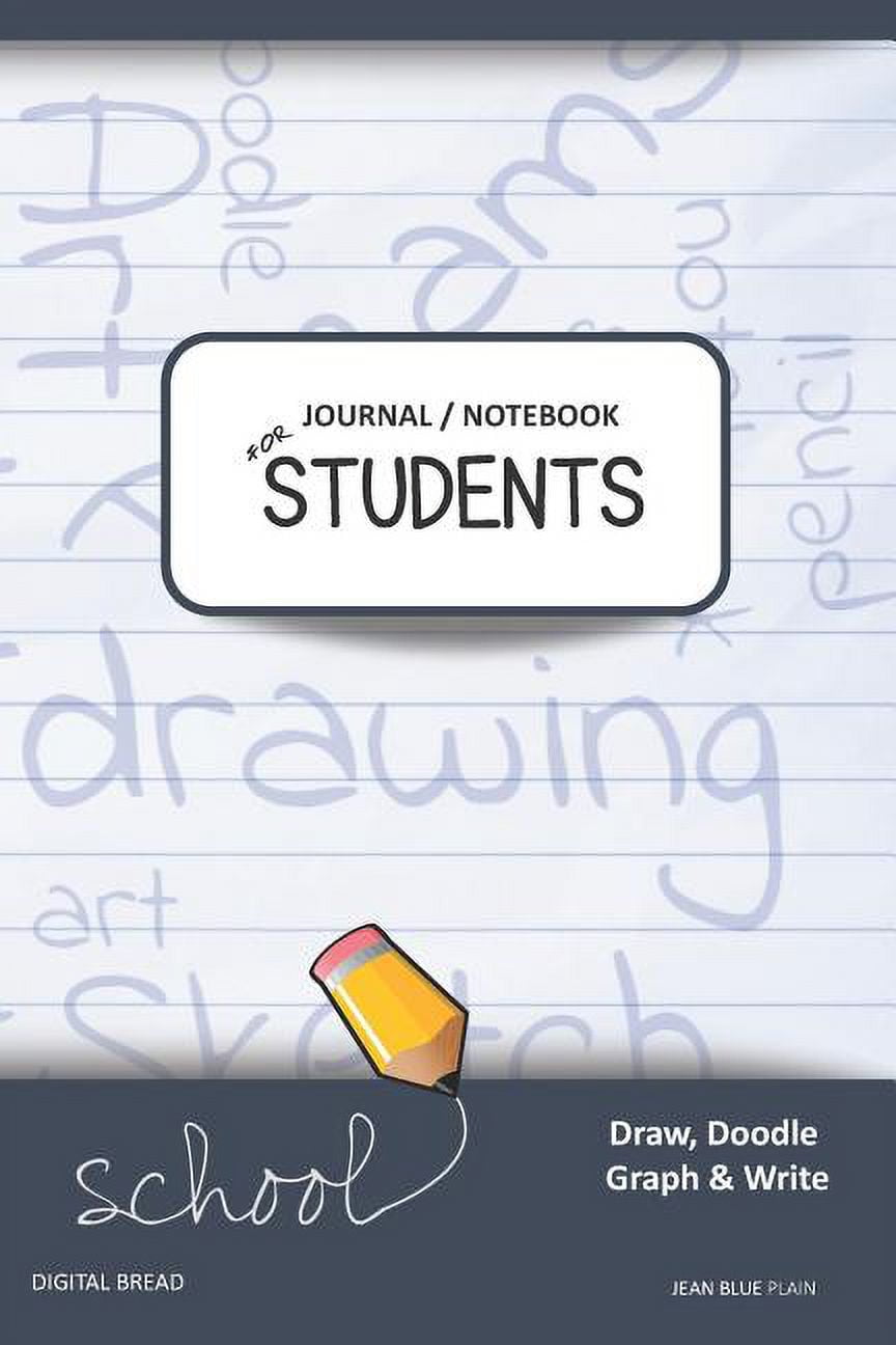 Journal Notebook for Students Draw, Doodle, Graph & Write: Composition ...
