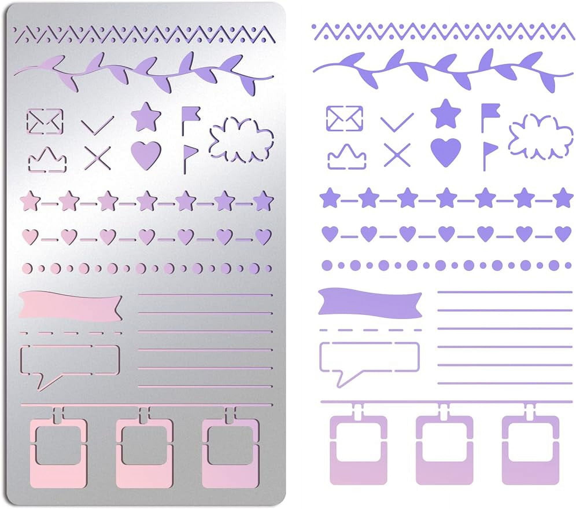 Journal Planning Stencils Dot Grid Reusable Stainless Steel Stencils ...