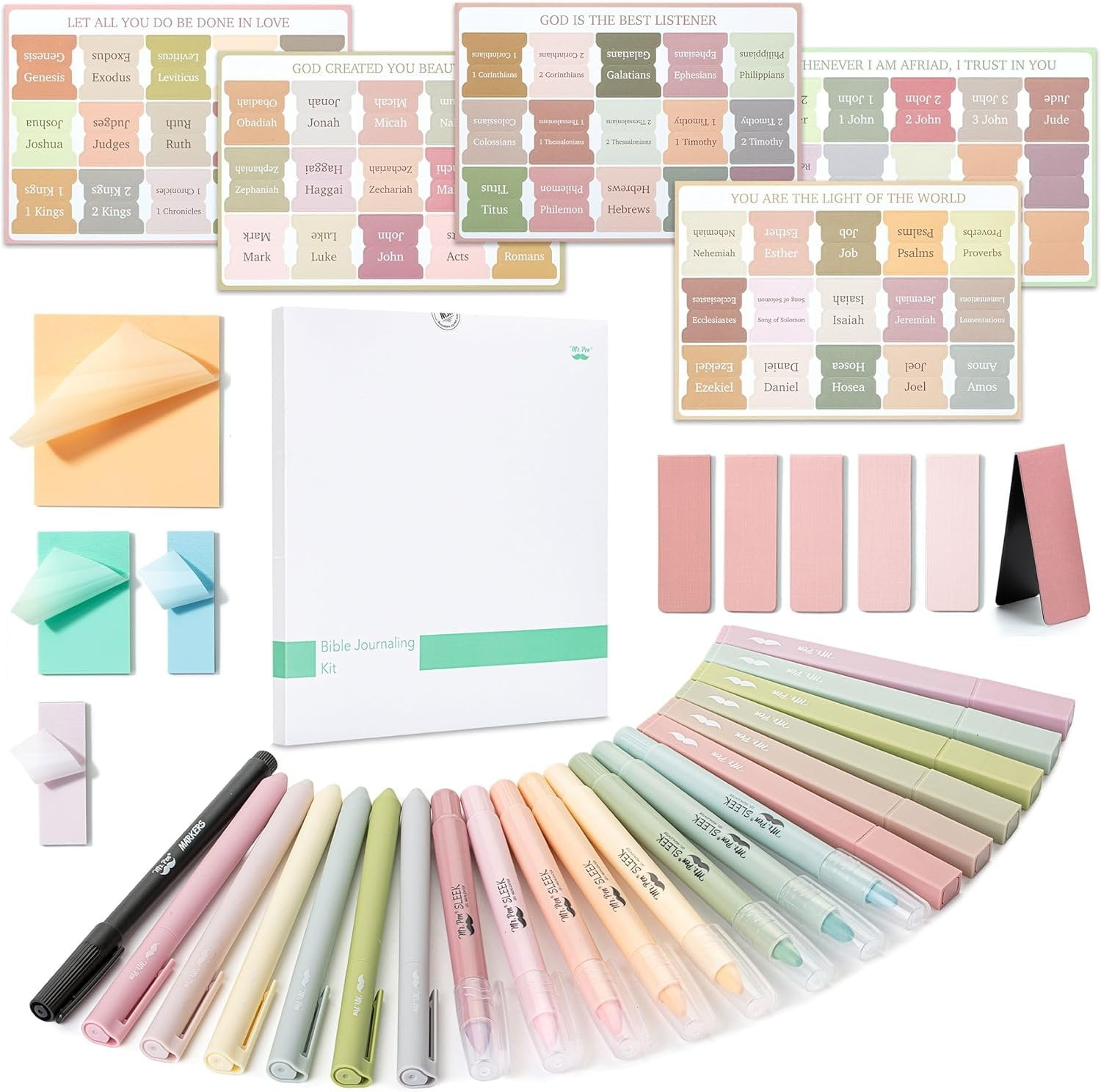 - Journaling Kit, Highlighters and s No Bleed, Highlighter, Transparent ...