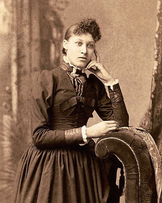 Journalist Lillian Parker Thomas Portrait Style - A - 12x18 Inch ...