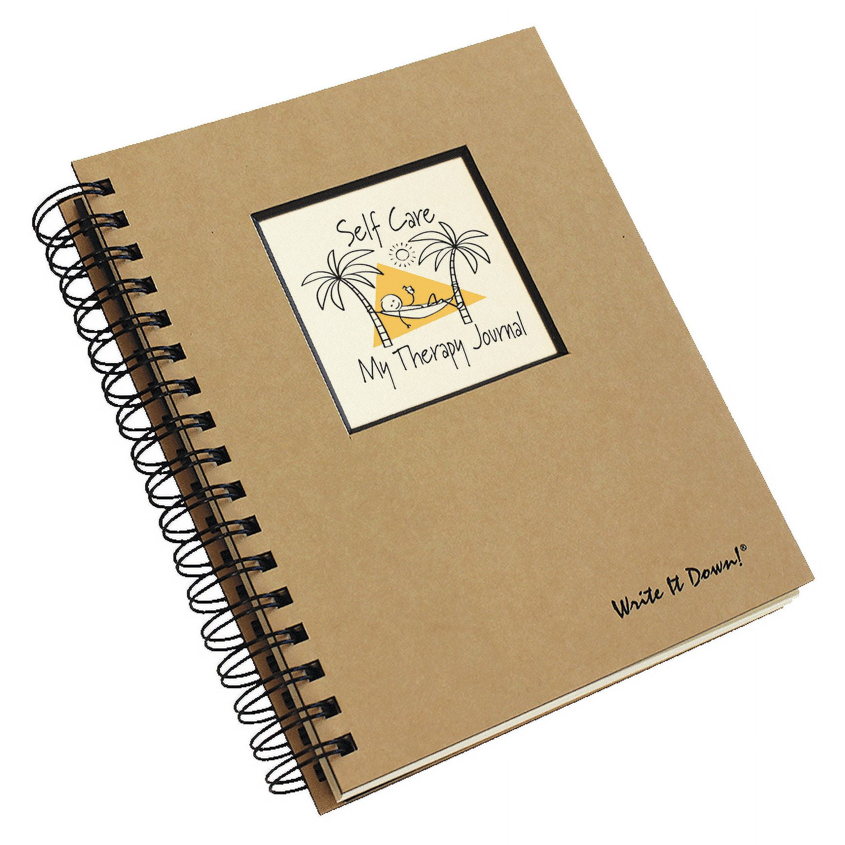 Journals Unlimited Self Care - My Therapy Journal - Kraft - Walmart.com