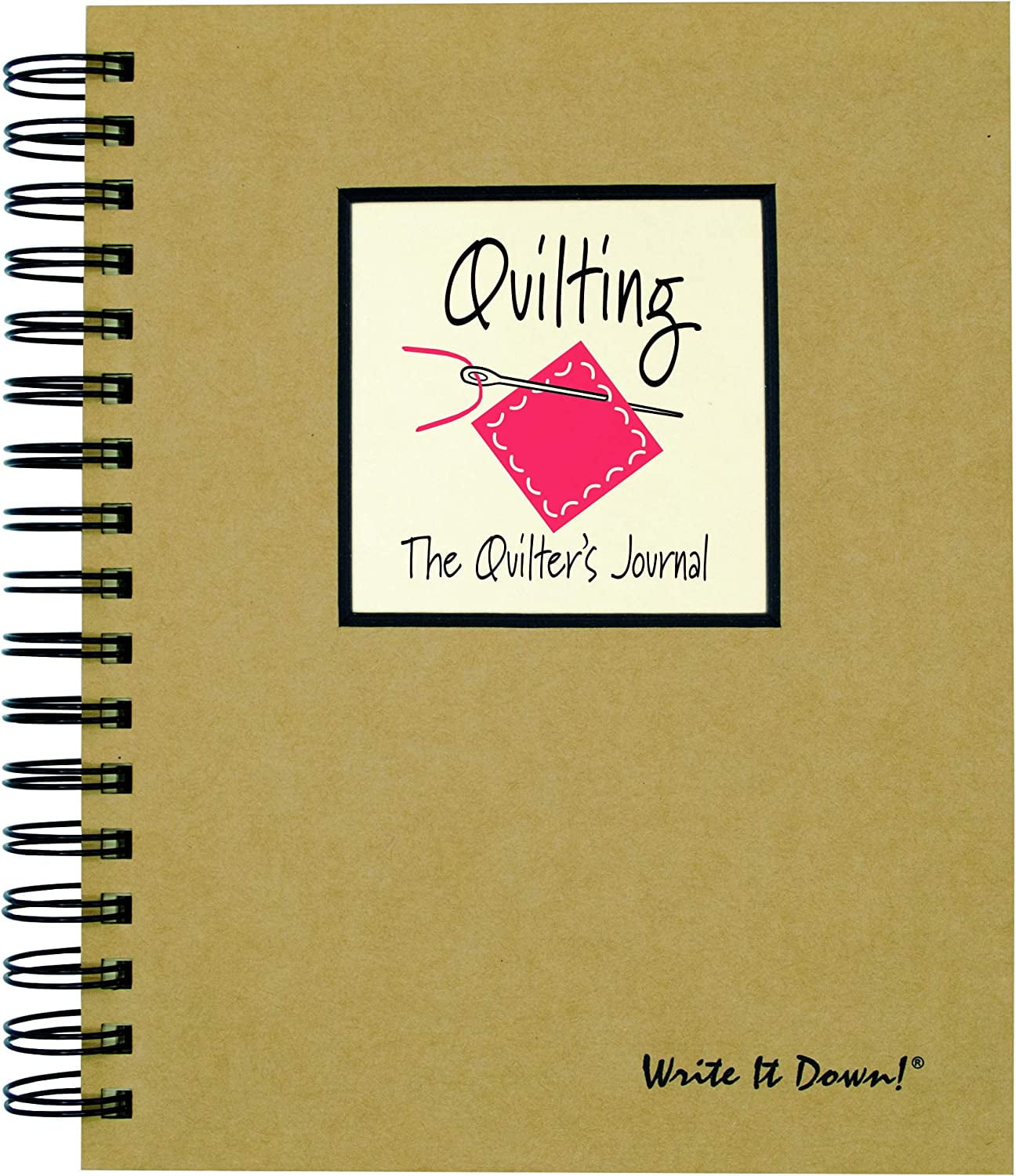 Journals Unlimited Write it Down! Series Guided Journal, Quilting, The ...