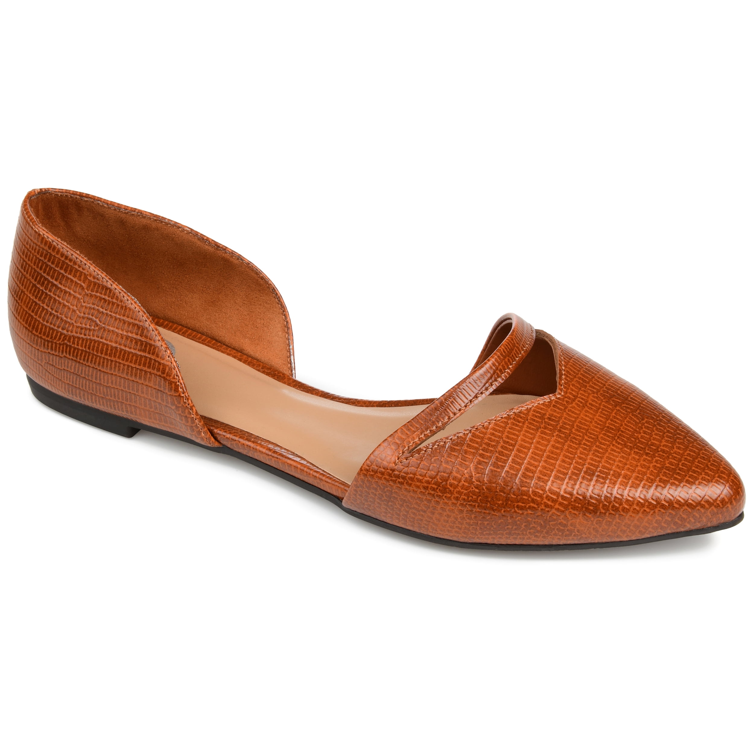 Journee Collection Women's Braely Slip On Pointed Toe Ballet Flats ...