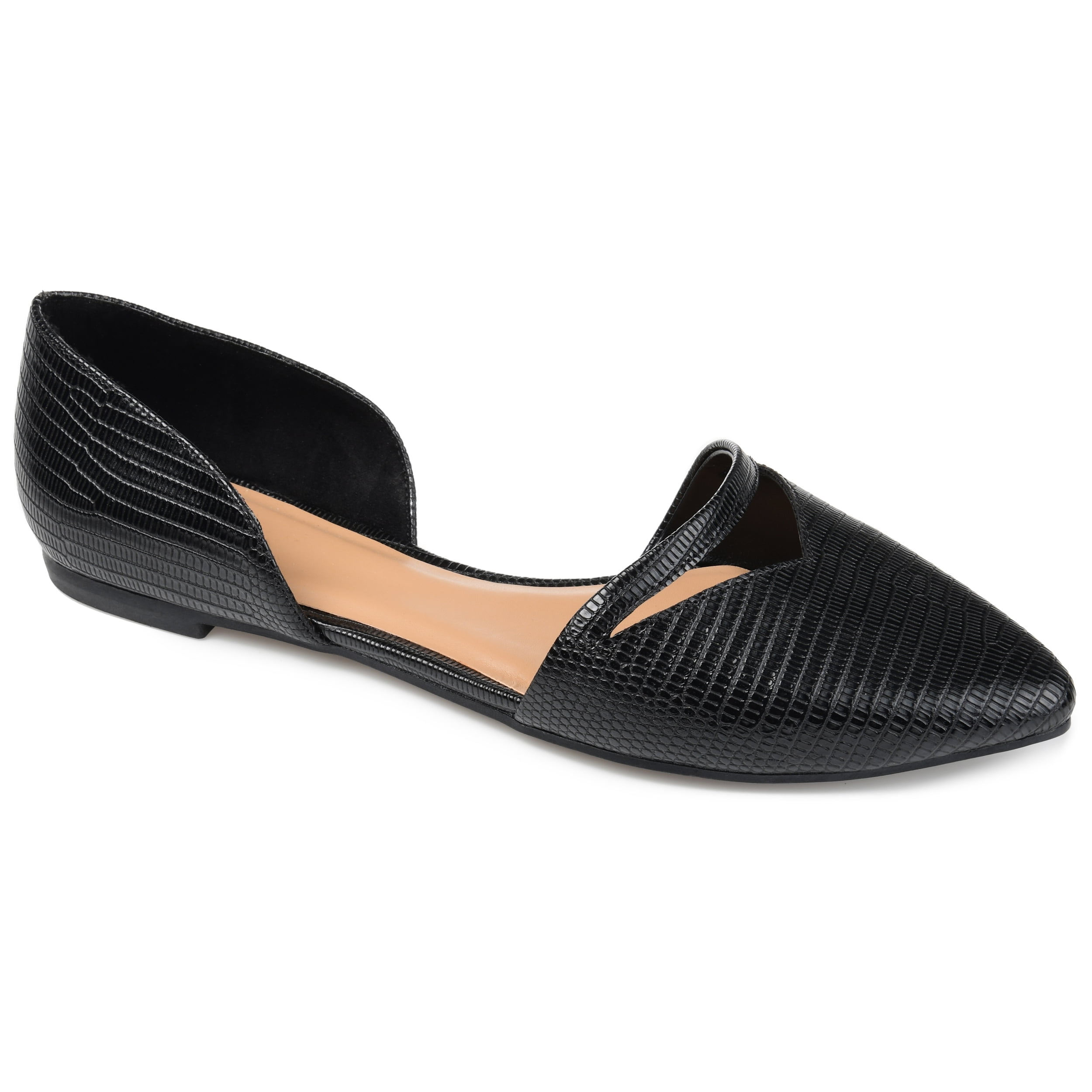 Journee Collection Women's Braely Slip On Pointed Toe Ballet Flats ...