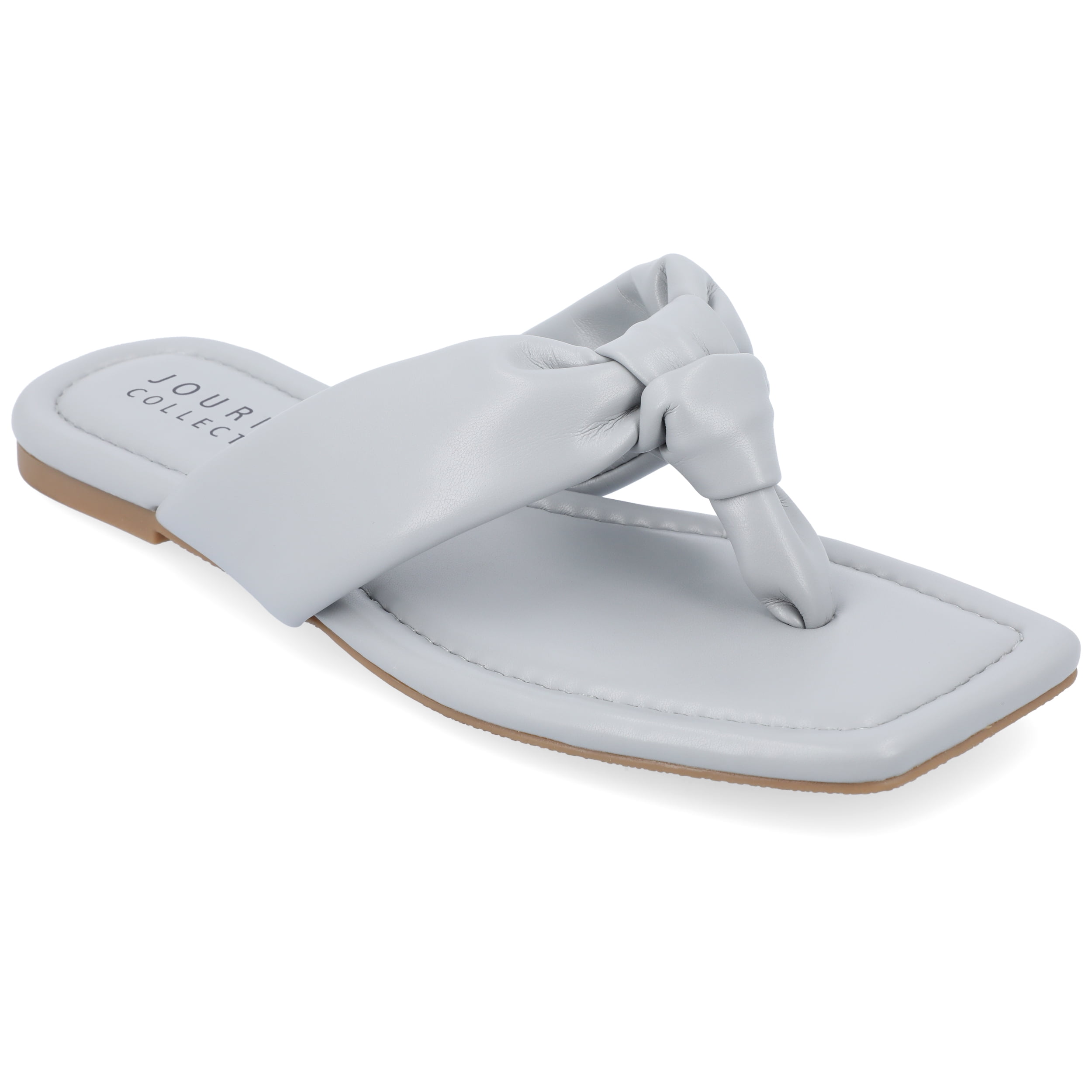Journee Collection Womens Ares Tru Comfort Foam Light Puff Flip Flop ...
