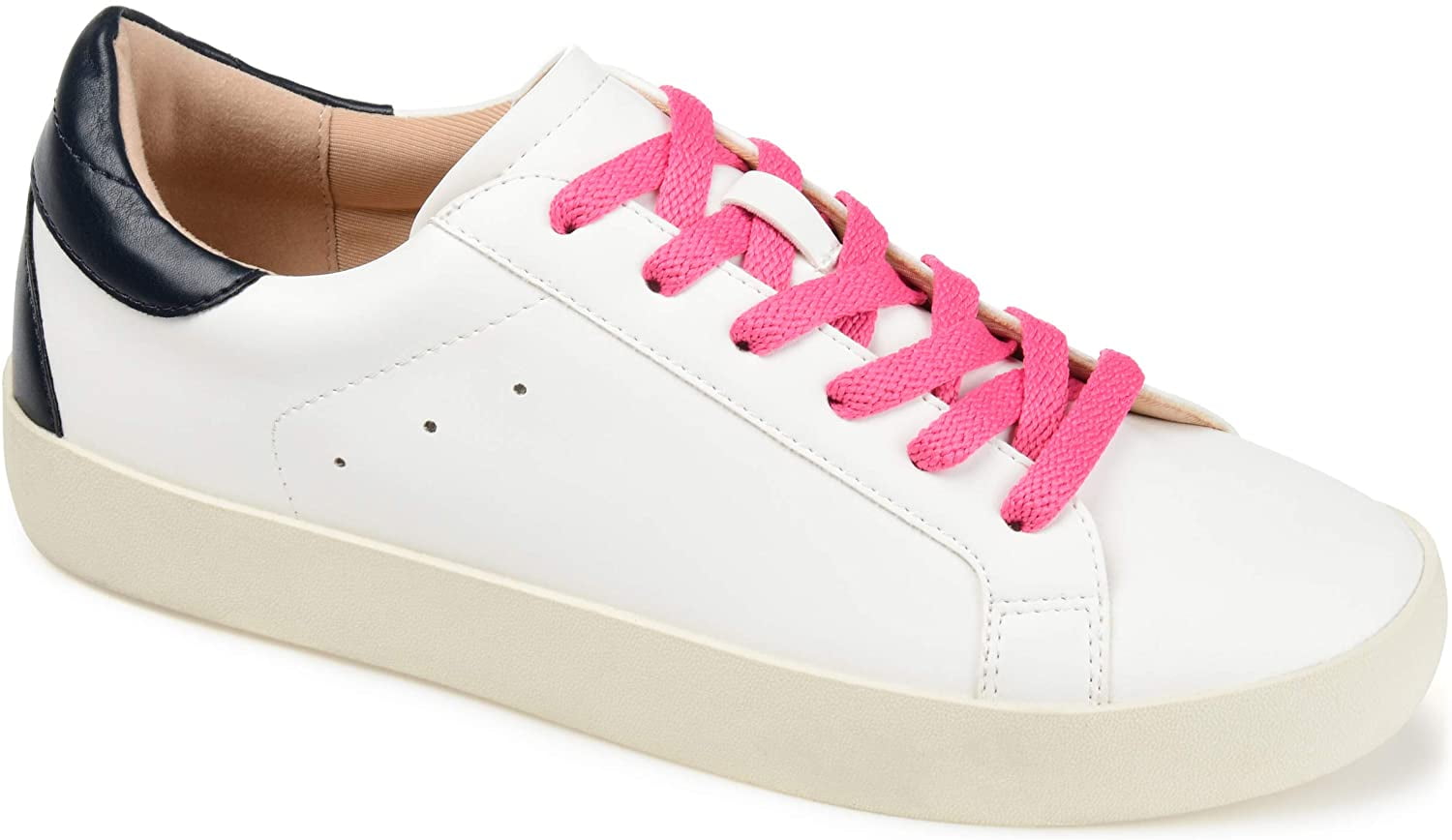 Journee Collection Womens Comfort Foam Erica Sneakers 10 White ...