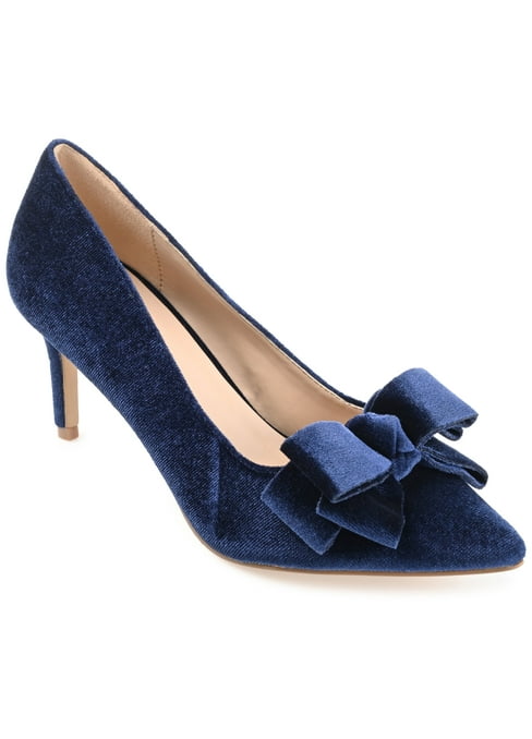 Journee Womens Foster Tru Comfort Foam Wide Width Almond Toe Block Heel ...