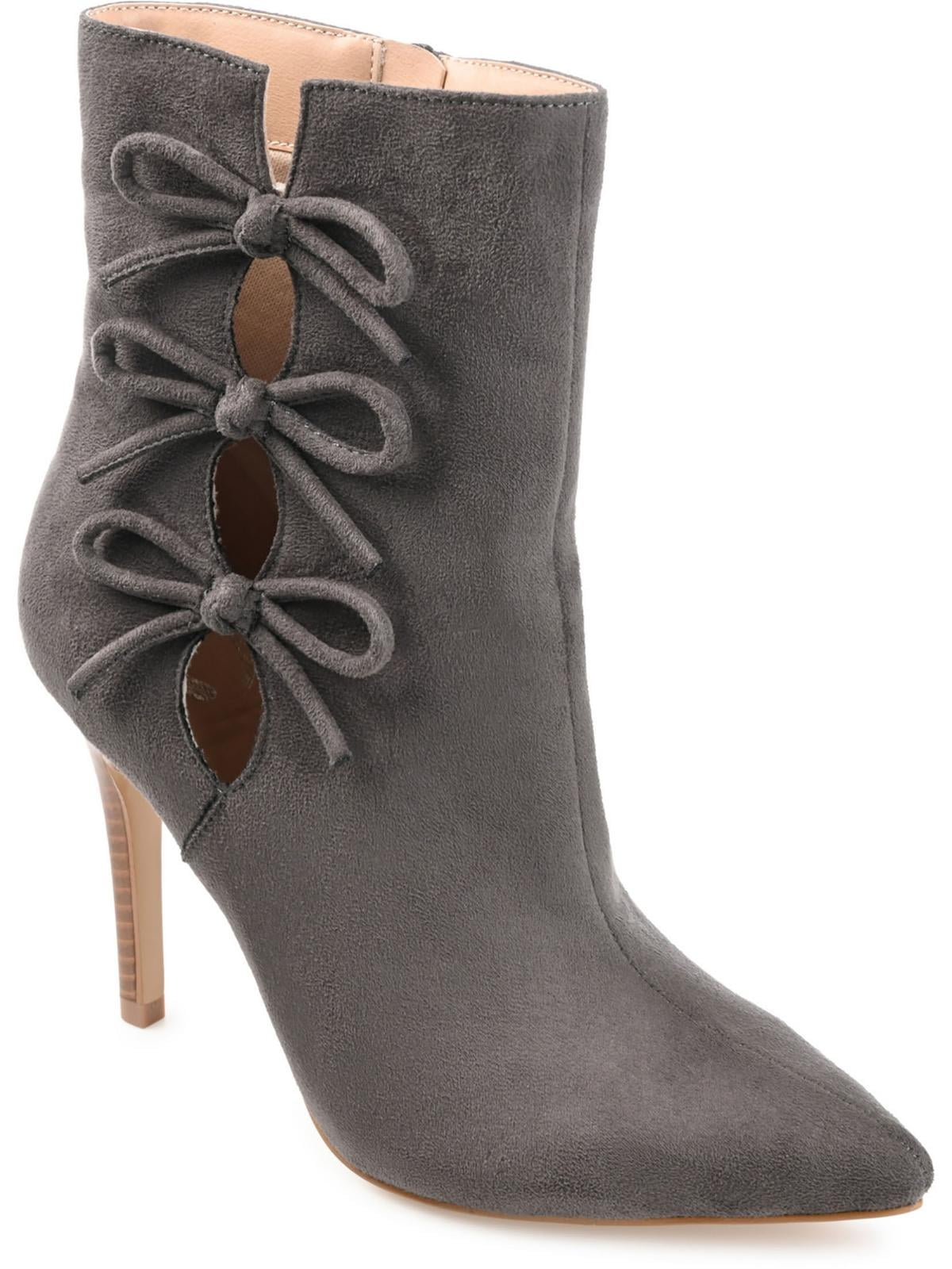 Journee Collection Womens Deandra Heels Pumps Mid-Calf Boots - Walmart.com