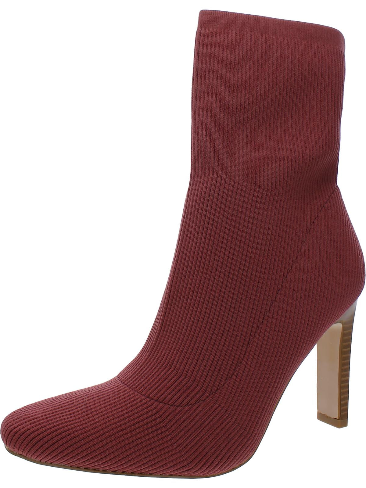Journee Collection Womens Elissa Stacked Heel Pull on Ankle Boots ...