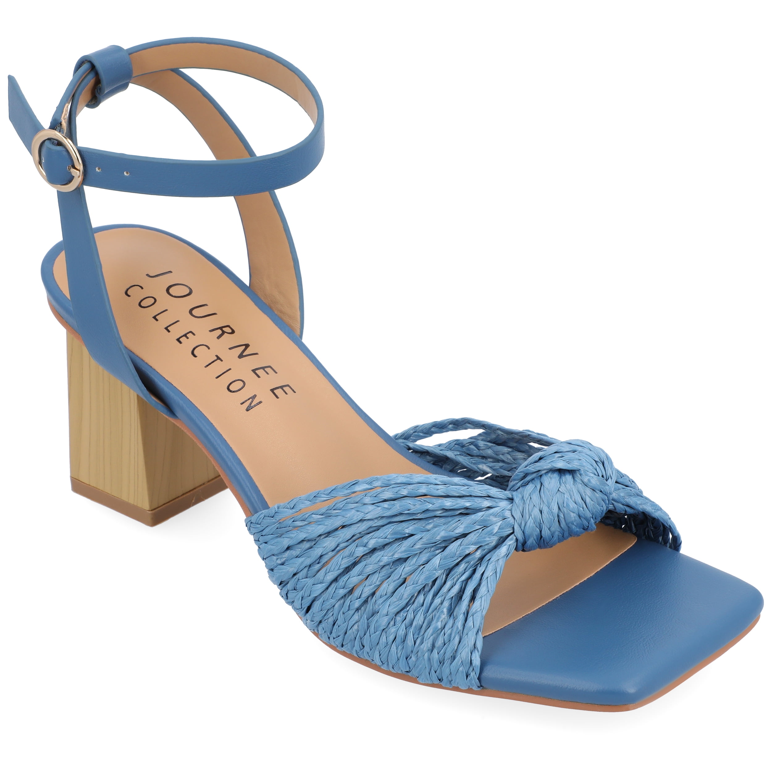 Journee Collection Womens Galinda Tru Comfort Foam Low Block Heel ...