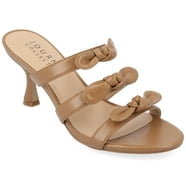 Journee Collection Womens Jennifer Kitten Heel Ankle Strap Open Toe ...