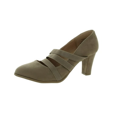 Journee Collection Womens Luu Comfort Insole Wide Width Round Toe Low ...