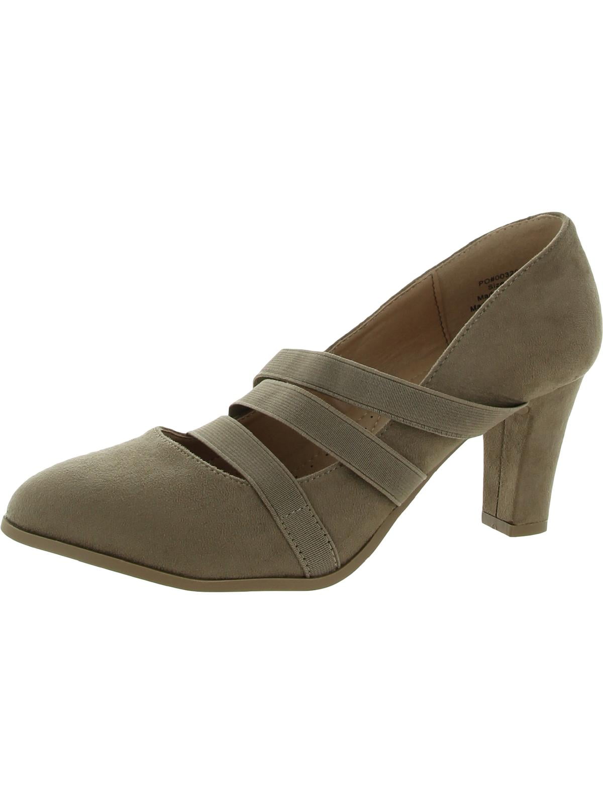 Journee Collection Womens Loren Faux Suede Strappy Heels - Walmart.com