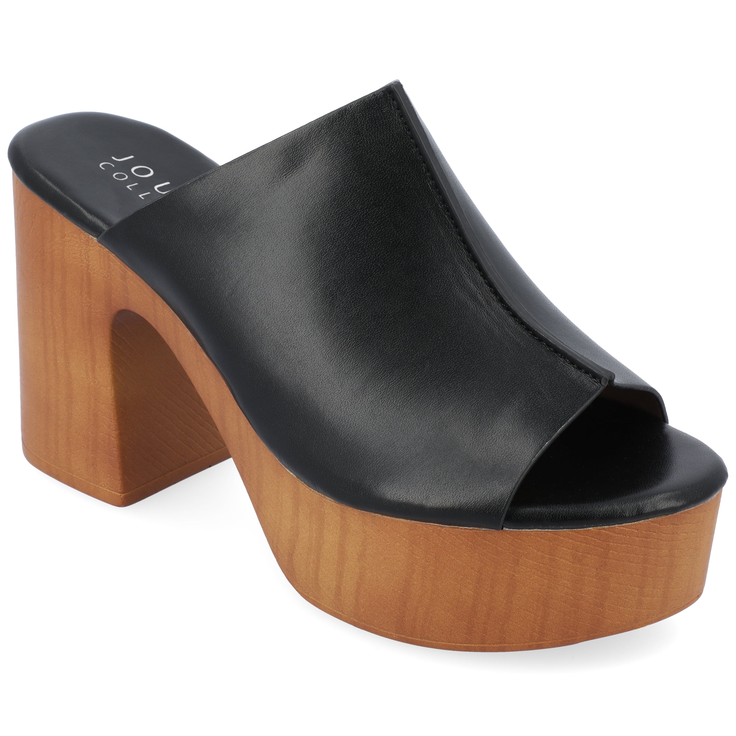 Journee Collection Womens Lorenza Tru Comfort Foam Platform Clog Open ...