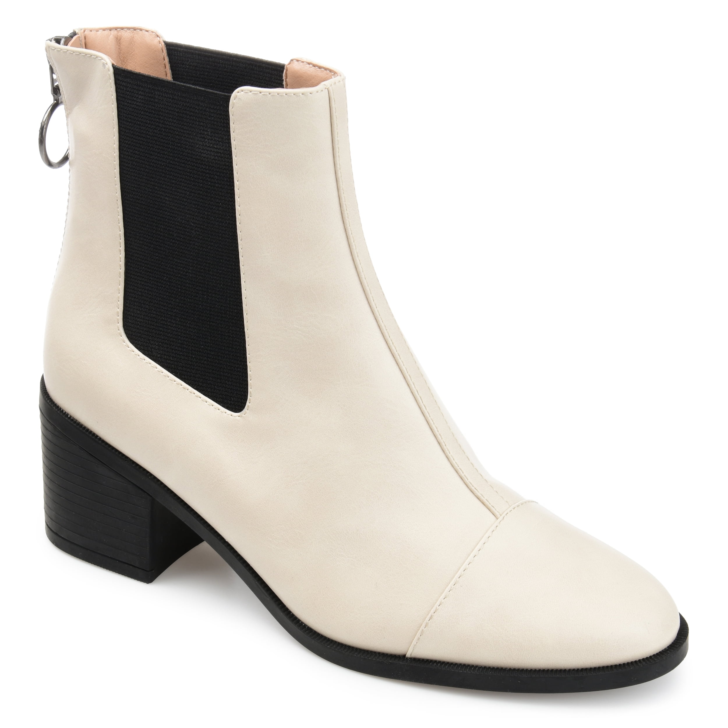 Journee Collection Womens Nigella Tru Comfort Foam Back Heel Zip ...