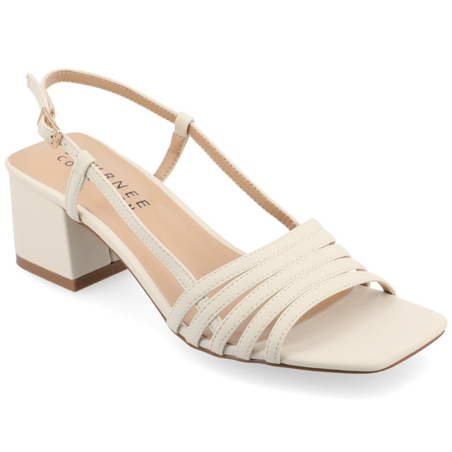 Journee Collection Womens Shayana Tru Comfort Foam Multi Strap Sling ...